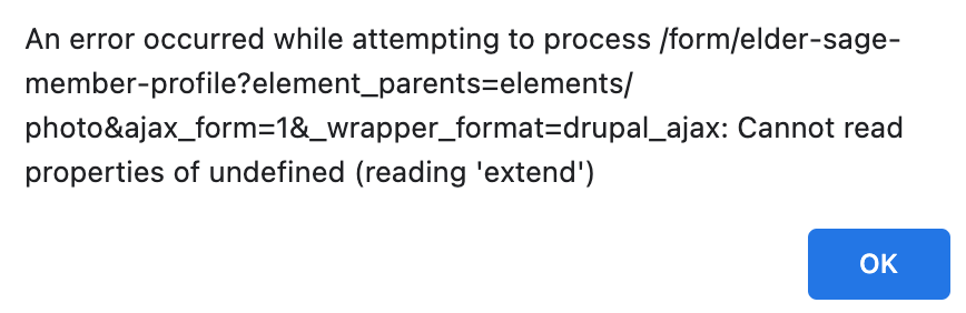 Cannot read properties of undefined (reading 'extend') [#3344719 ...