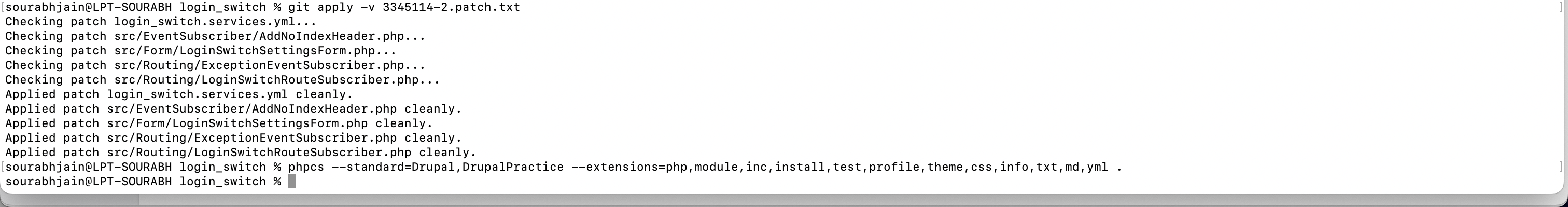Fix the issues reported by phpcs [#3345114] | Drupal.org
