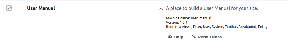 Implement hook_help() [#3345717] | Drupal.org
