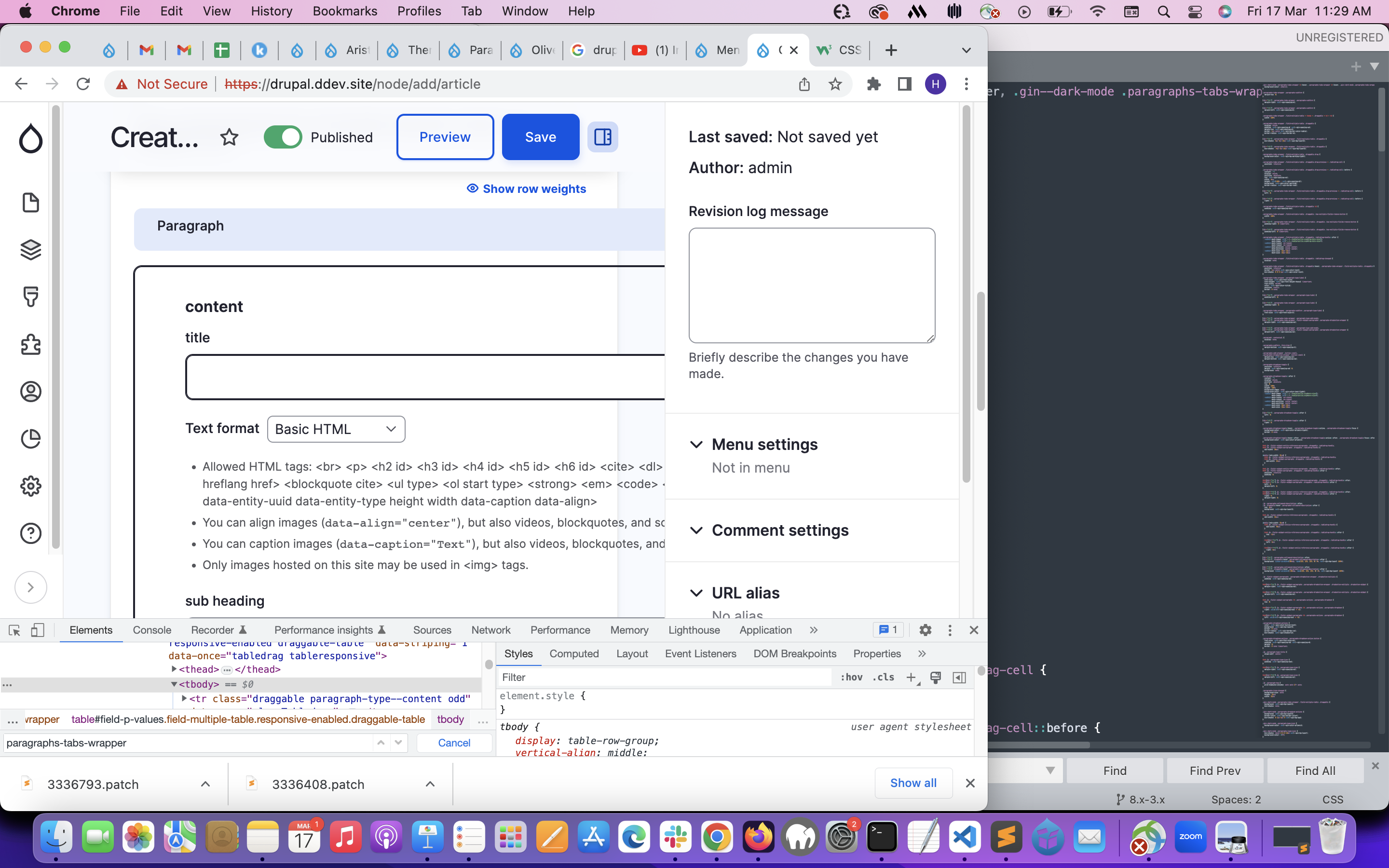 Paragraphs stick out from the edge [#3348101] | Drupal.org