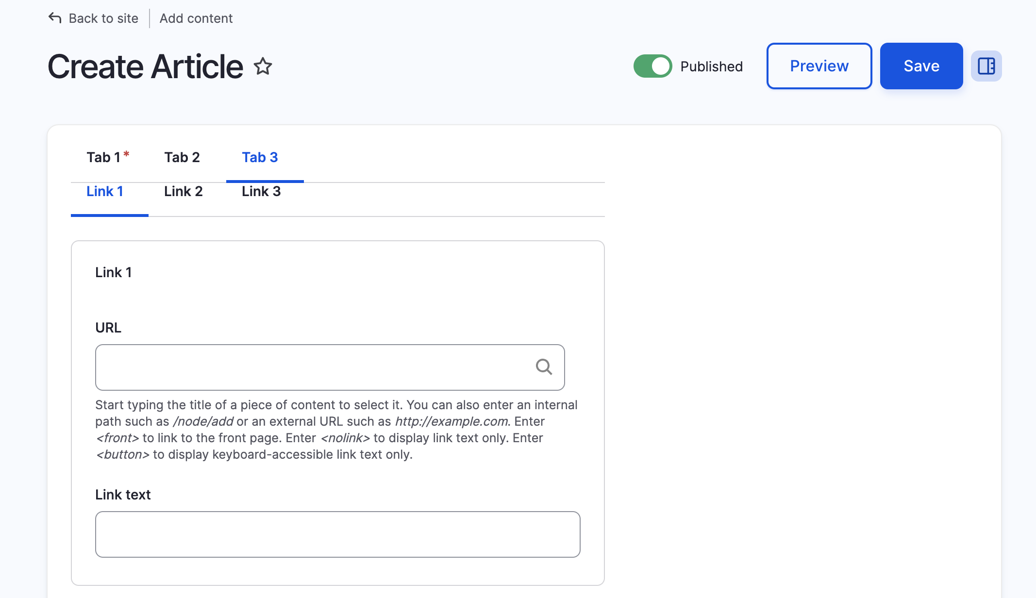 Nested menus with horiztonal tabs overlap tabs [#3349956] | Drupal.org