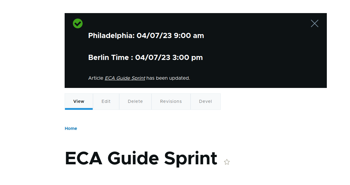 Example model for working with Dates, Timezones and Daylight Savings ...