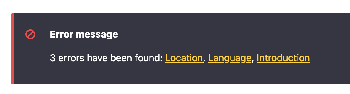 Links from validation message don't point to proper fields under horizontal tabs [#3362124 ...