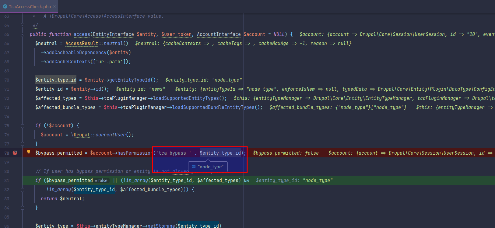 Get the entity type when it provides bundles [#3362078] | Drupal.org