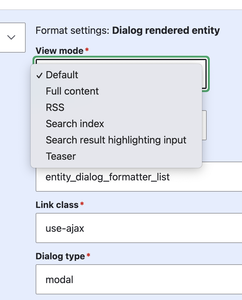 Provide Label View mode option on the referencing entity [#3362704 ...