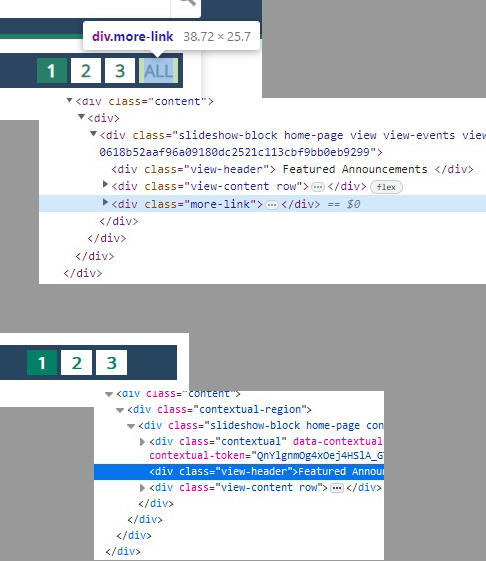 More link doesn't exist in some cases [#3362766] | Drupal.org