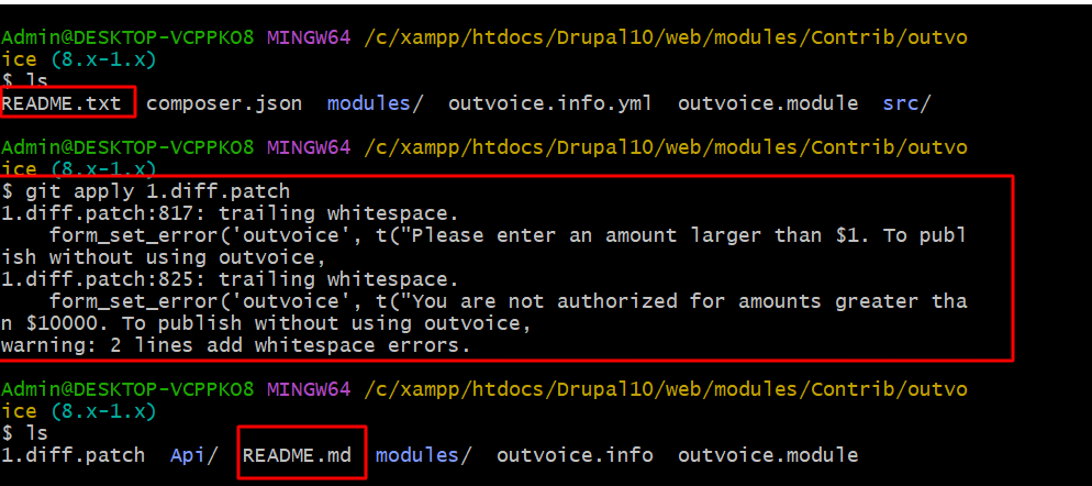 Replace README.txt with README.md [#3322156] | Drupal.org