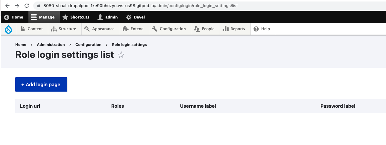 Role login page Module is not working after drupal upgradation [#3363327] | Drupal.org
