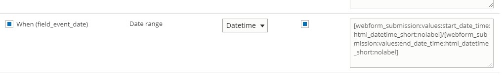 Add DateRange and smart date Field Support [#3364962] | Drupal.org
