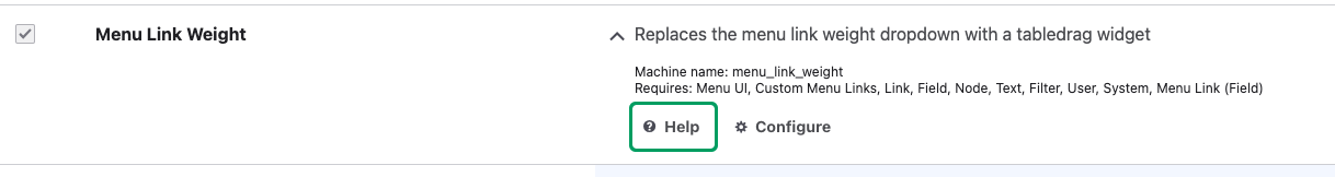 Implement hook_help() [#3339174] | Drupal.org