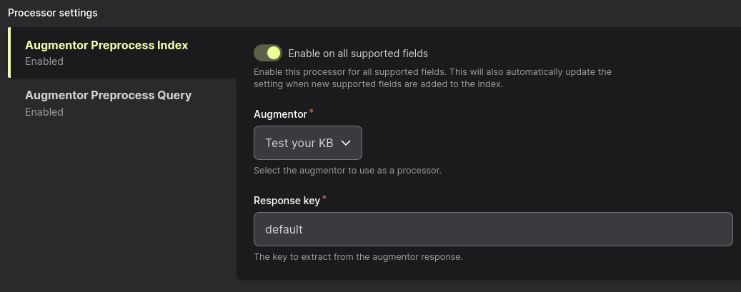Add Augmentor Search API Processors [#3371013] | Drupal.org
