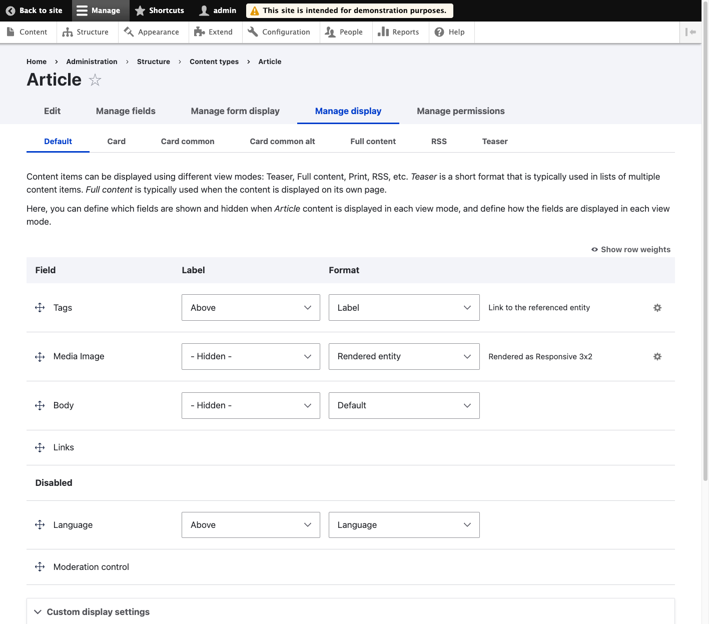 Page title should contextualize the local navigation [#3370946] | Drupal.org