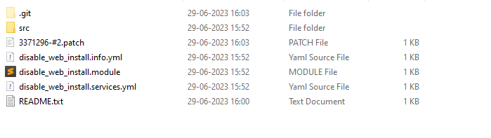 README.txt is missing [#3371296] | Drupal.org