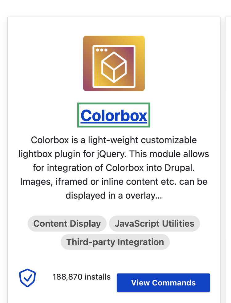 Error while installing [module] [#3365421] | Drupal.org
