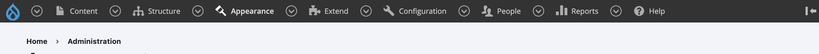 Vertical arrow icon alignment on admin toolbar, when upgrading admin_toolbar to 3.3.2 [#3372516 ...