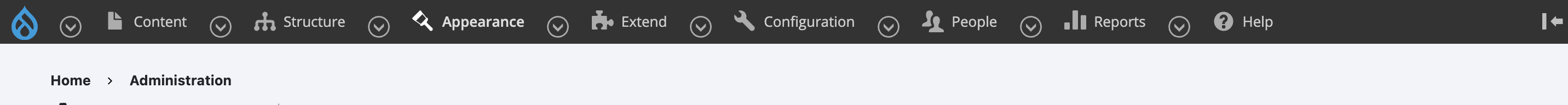 Vertical arrow icon alignment on admin toolbar, when upgrading admin_toolbar to 3.3.2 [#3372516 ...