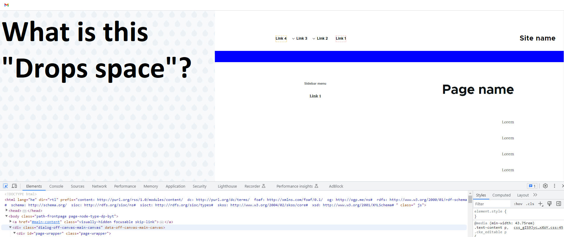 Why do Olivero webpages have empty space and how to remove this empty ... Why do Olivero webpages have empty space and how to remove this empty ...