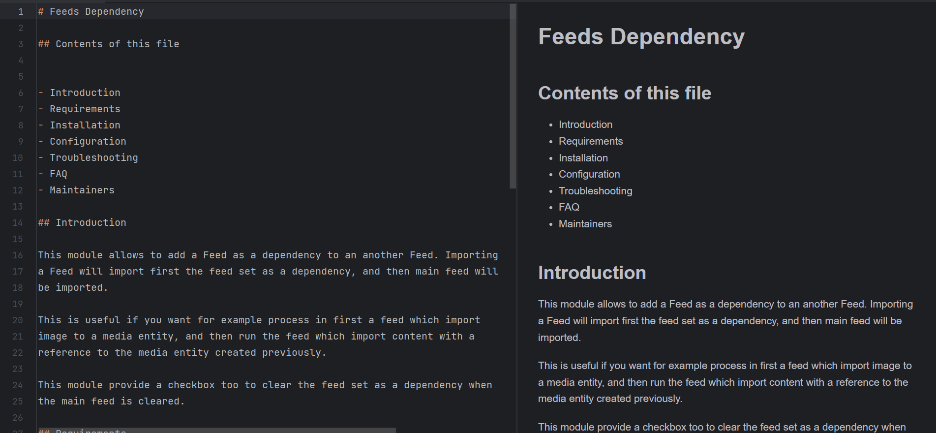 Replace README.txt with README.md and update README.md file [#3373484] | Drupal.org