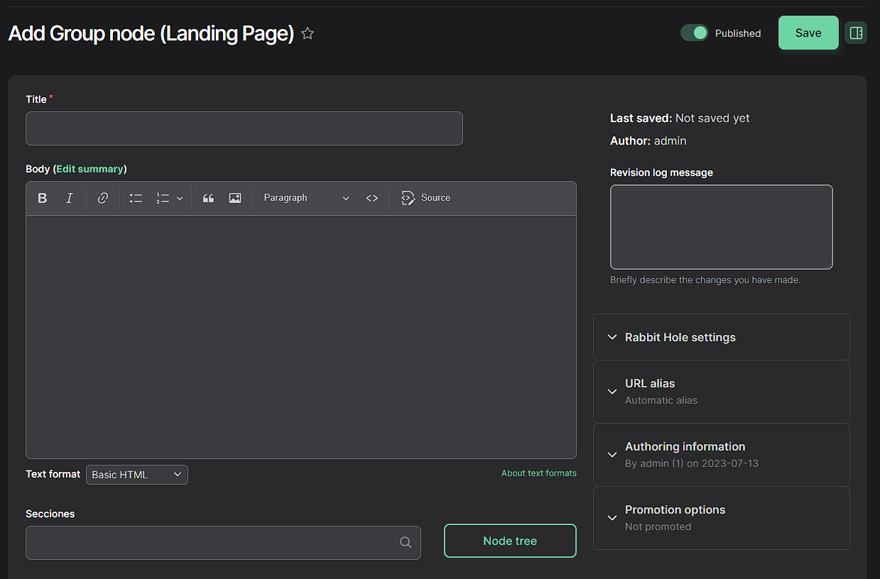 Gin sidebar and group module [#3374380] | Drupal.org
