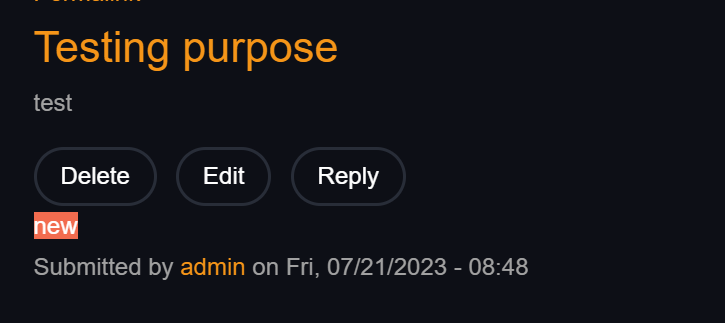 Should have bottom space in comment action buttons [#3376016] | Drupal.org