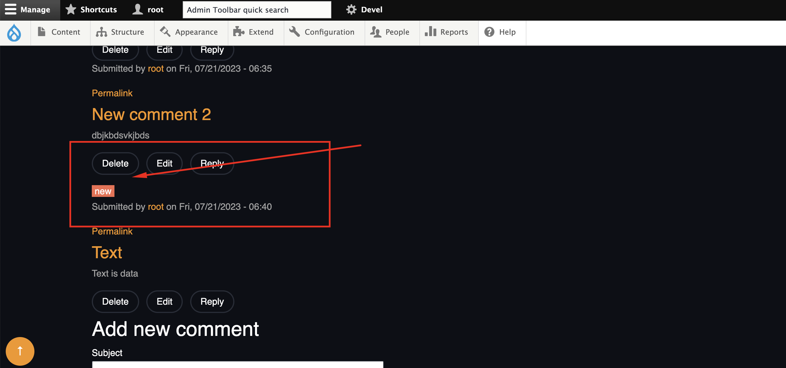 Should have bottom space in comment action buttons [#3376016] | Drupal.org