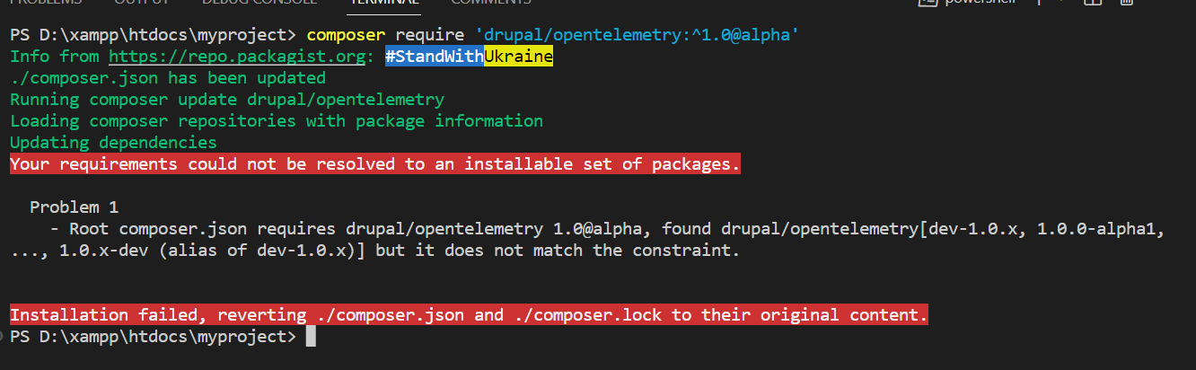 Opentelemetry Not Working In Drupal 9 3377686 1350