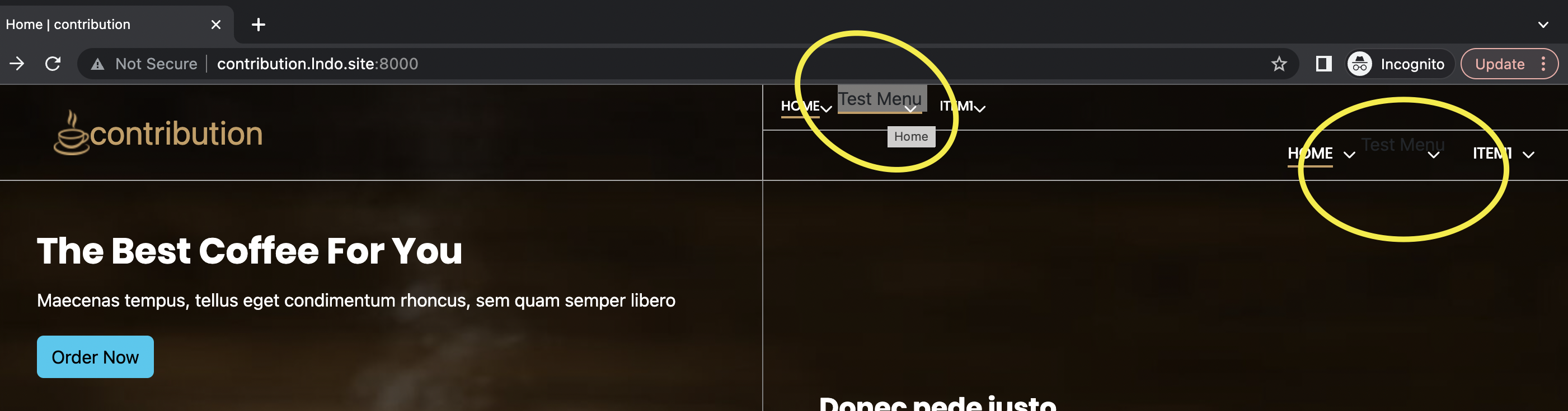 Header and Navigation alignment issue. [#3379588] | Drupal.org