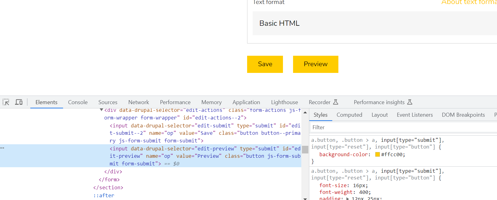 Comments buttons size is too big. [#3377087] | Drupal.org