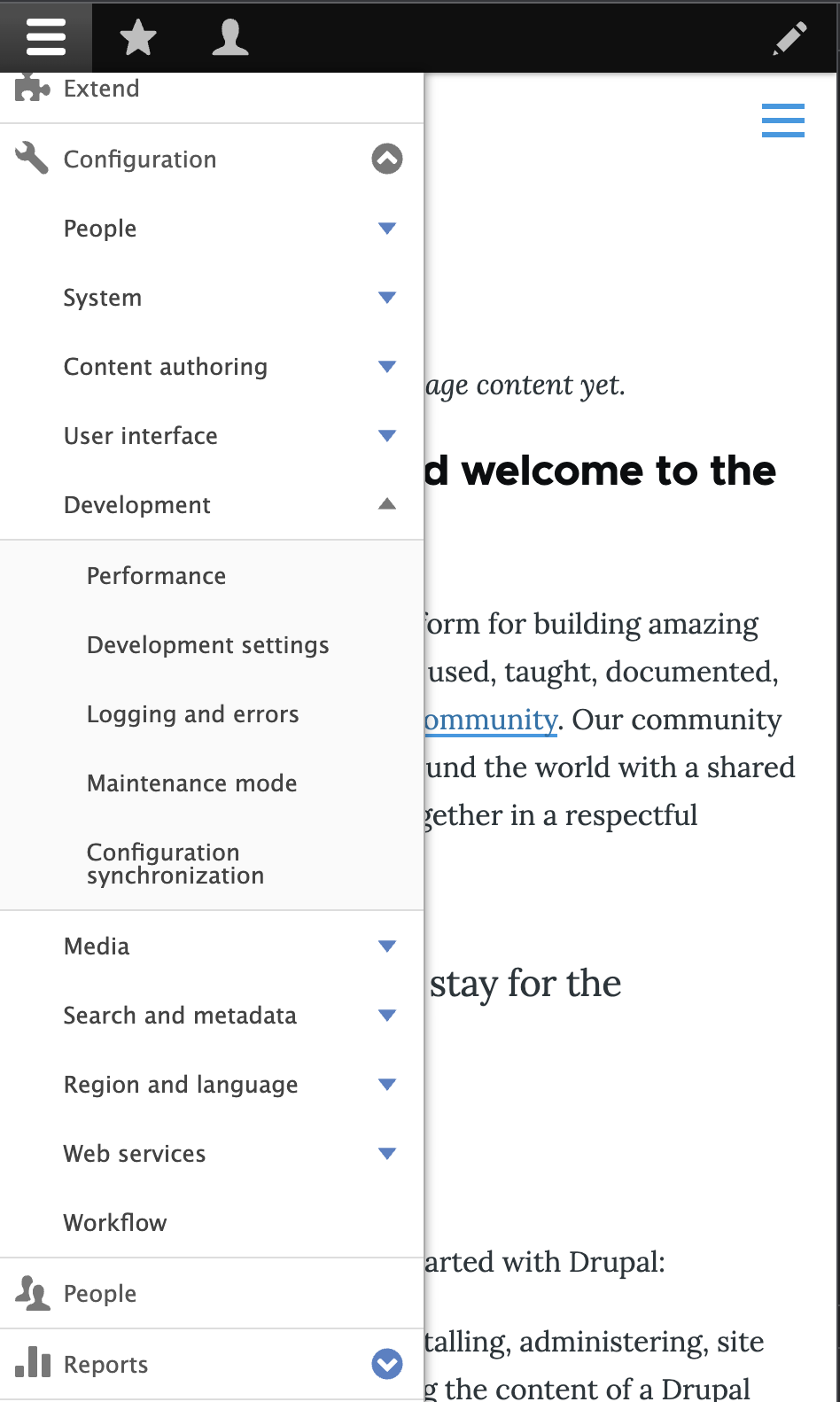 Switch to Horizontal orientation button disappears when sub menus are opened. [#3382445 ...