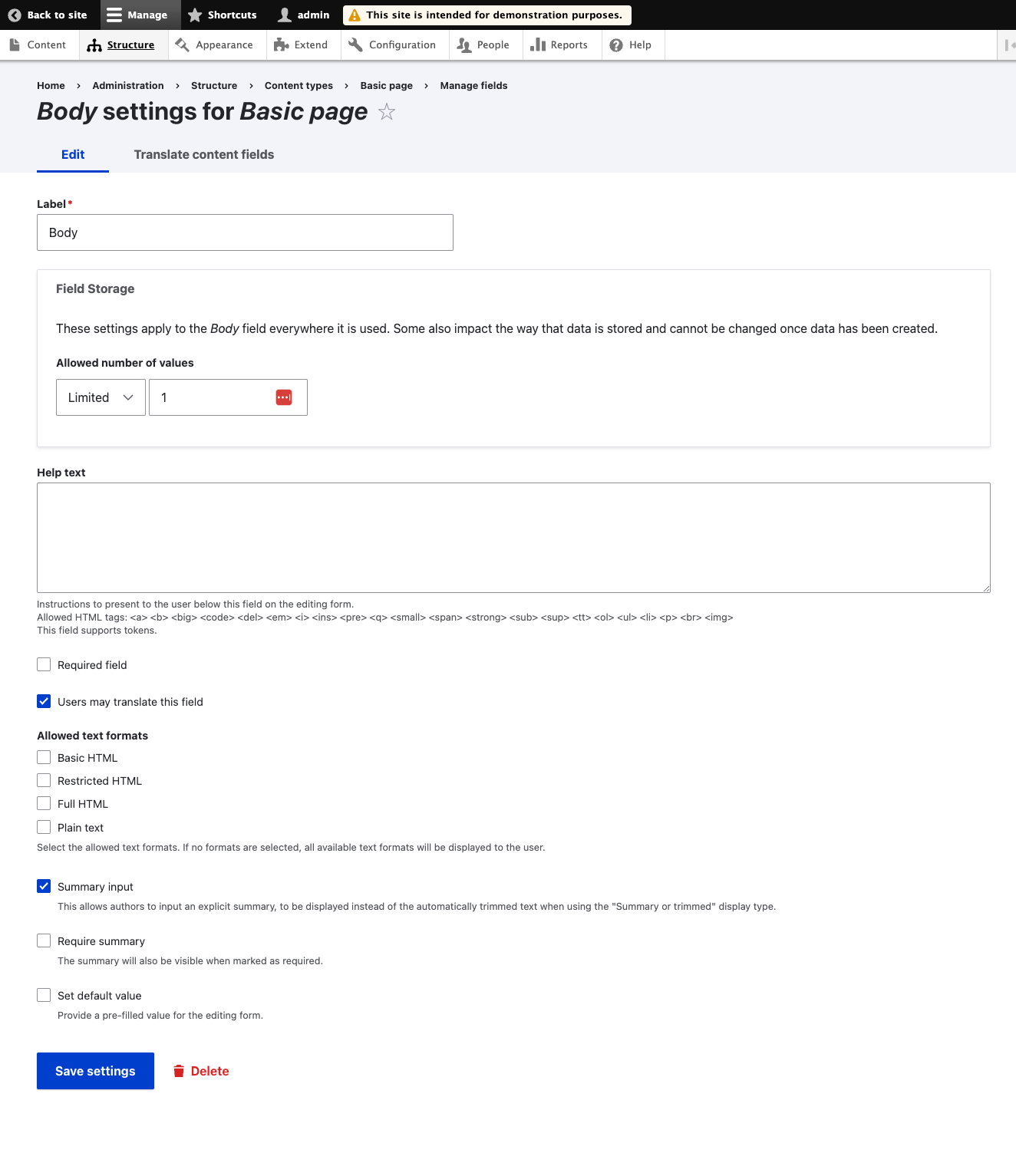 Combine field storage and field instance forms [#3347291] | Drupal.org
