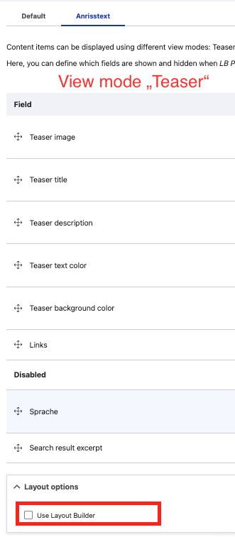 drupal_field not working with Layout Builder enabled [#3386691] | Drupal.org