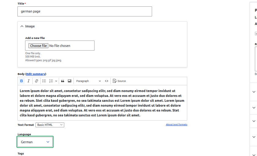 InvalidArgumentException: Invalid translation language (en) specified ...