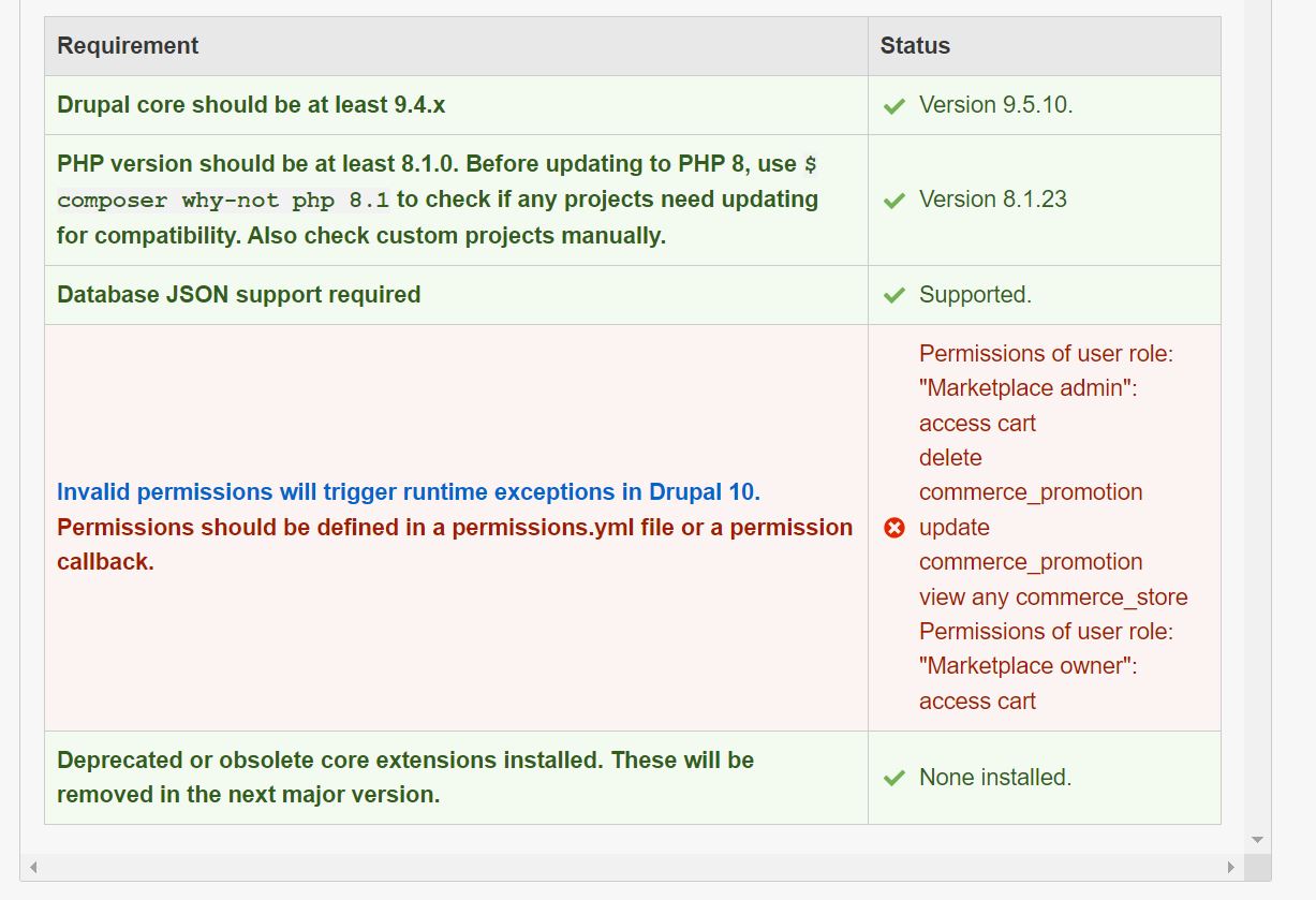 Drupal 10 convert permissions [#3388670] | Drupal.org