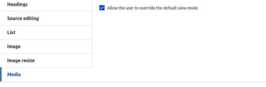 Deleting a Media view mode should not result in the deletion of an entire text format [#3326447 ...