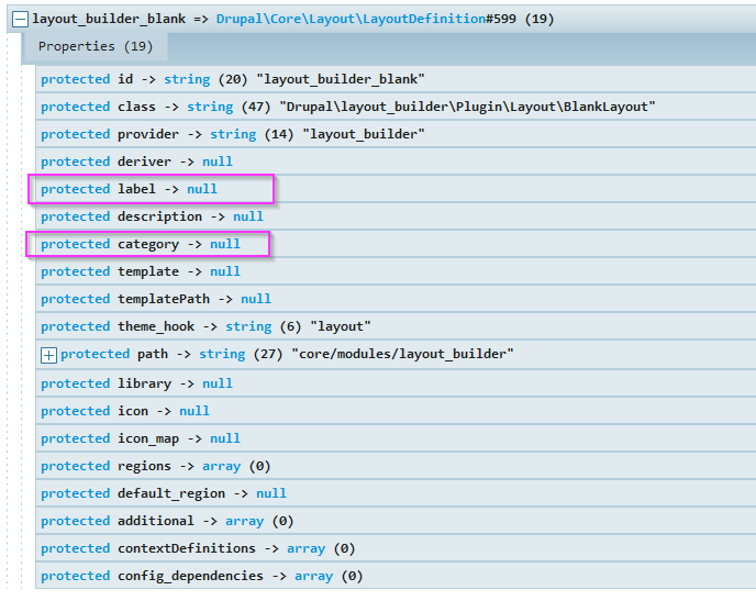 Add missing category to Drupal\layout_builder\Plugin\Layout\BlankLayout and let modules and ...