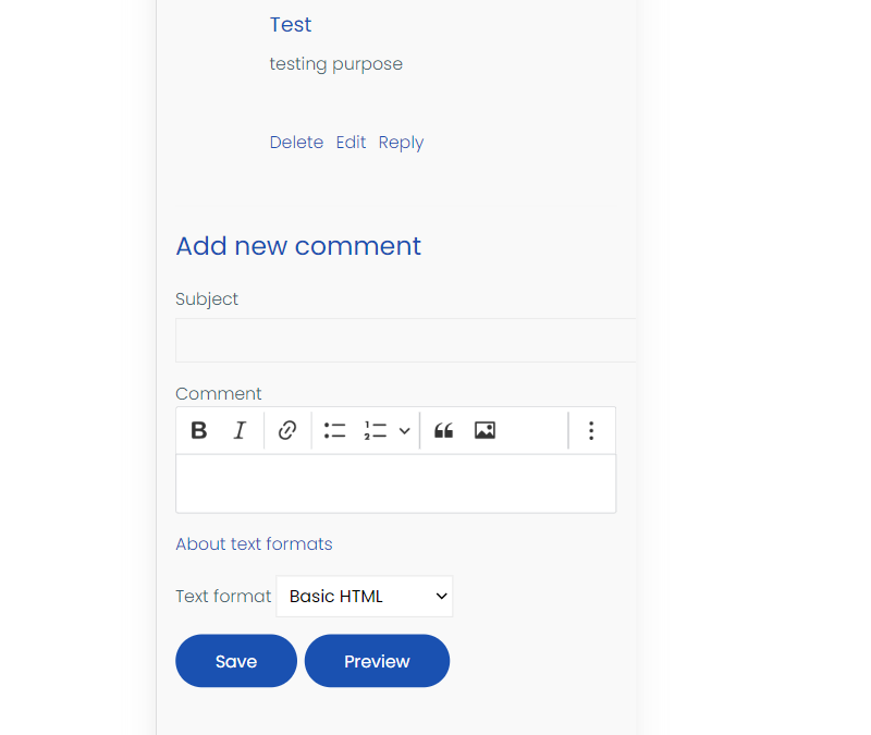 Comment form is not responsive. [#3375309] | Drupal.org