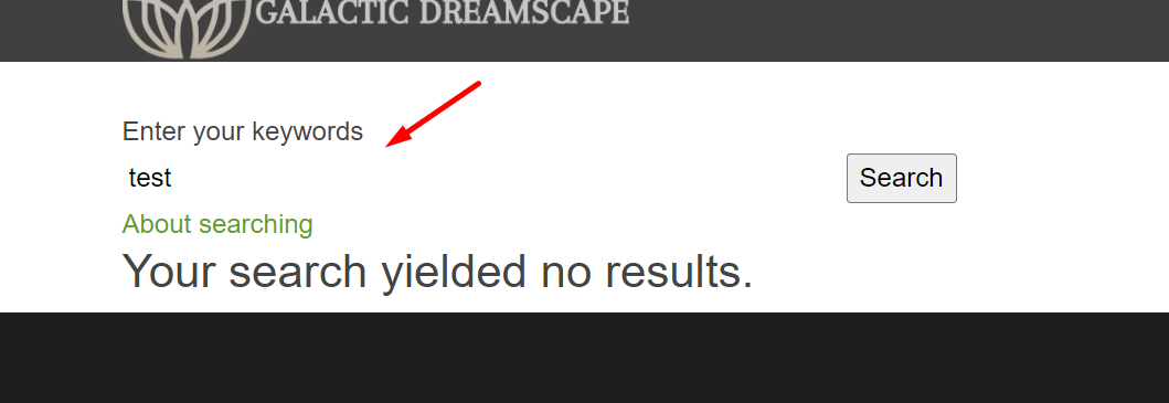On Searched page, Input box border is missing needs to be fixed. [#3394778] | Drupal.org