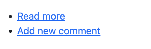 Read more needs to be styled and remove bullet points. [#3399473] | Drupal.org
