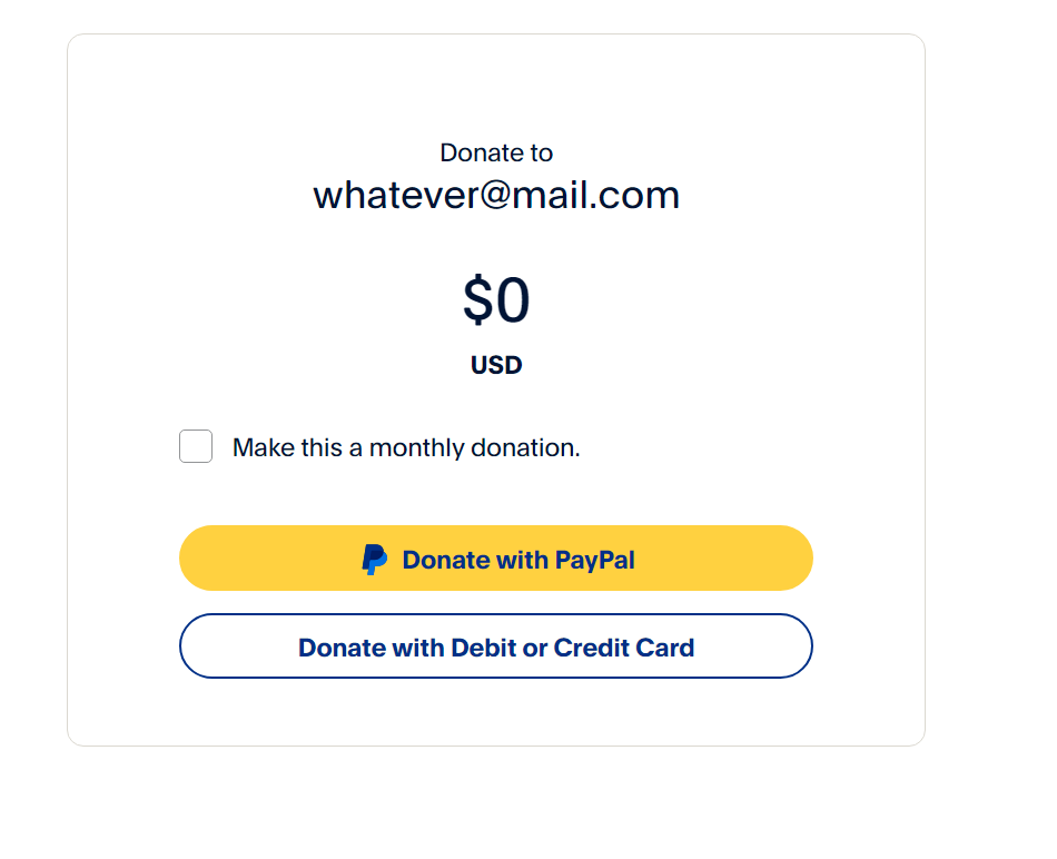 Selected amount not showing when redirected to PayPal donation page [#3401098] | Drupal.org