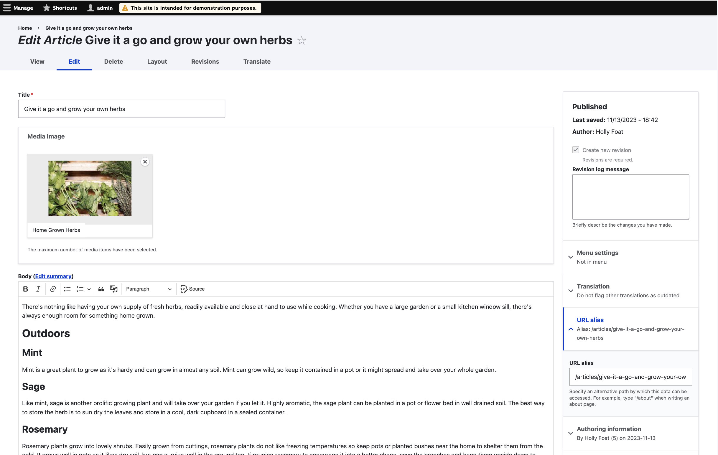 Node form layout issues with Claro theme [#3381219] | Drupal.org