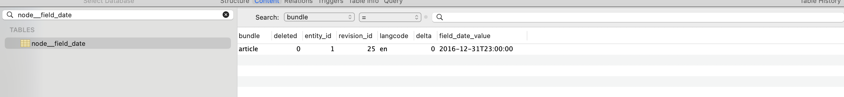 Field Date store the wrong date value in the database [#3402655] | Drupal.org
