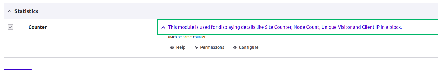 Update configure key in info.yml [#3405426] | Drupal.org