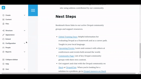 The scrollbar moves the content of the sidebar [#3405009] | Drupal.org