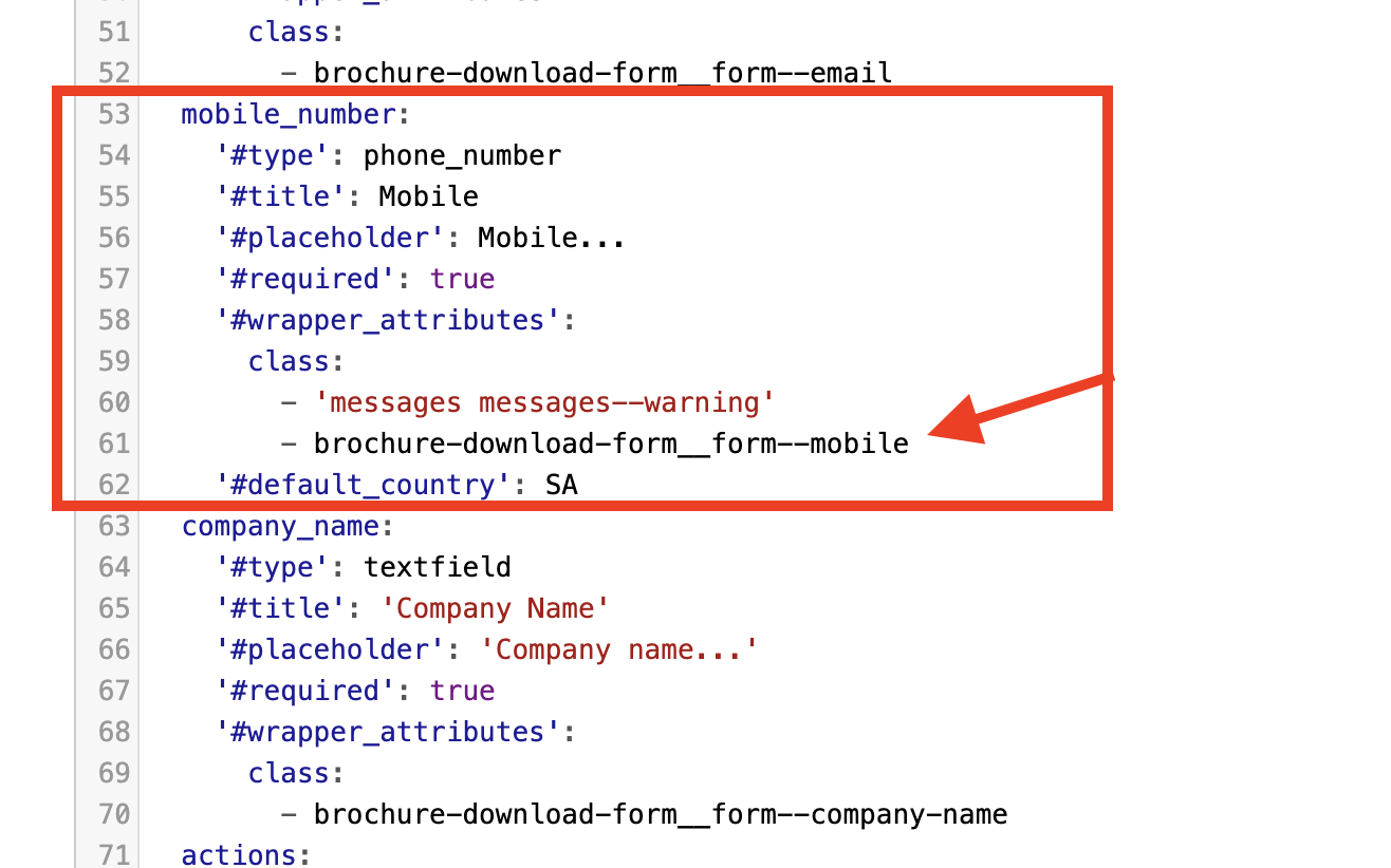 Phone Number is not taking classes. [#3410440] | Drupal.org