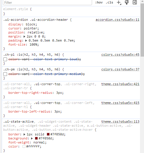 Active header does not get reverse color for text [#3412877] | Drupal.org