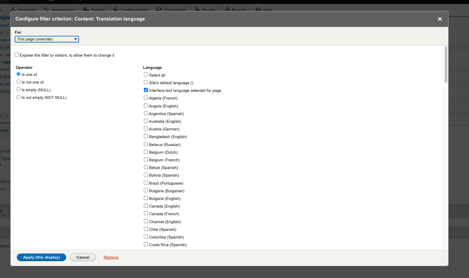 Warning: Undefined array key 0 in Drupal\Core\Database\Query\Condition ...