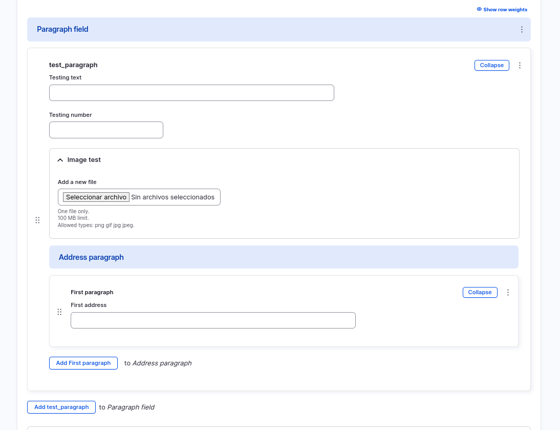 Styling issue with paragraphs [#3412427] | Drupal.org