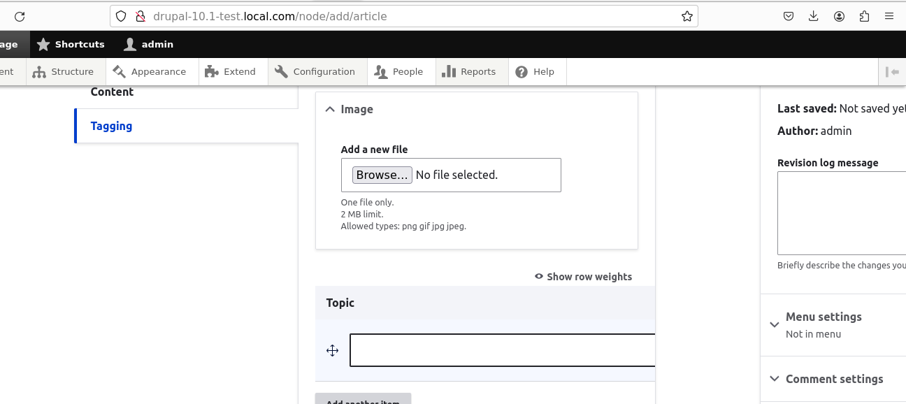 vertical tabs cutting off paragraphs entities - claro [#3371461] | Drupal.org