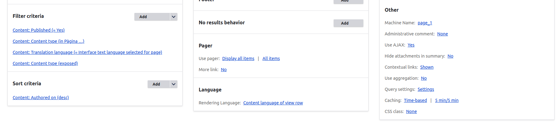 AJAX View with cache enabled [#3419419] | Drupal.org