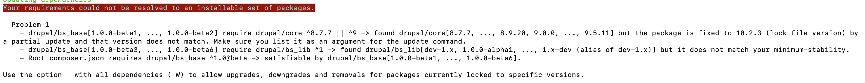 Getting error for Drupal 10 installation. [#3436383] | Drupal.org